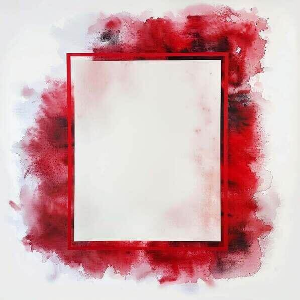 Download Red Frame with White Square Backgrounds Online - Creative Fabrica