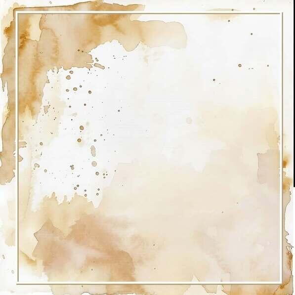 Download Vierkant Frame met Bruine Water Vlekken op Witte Achtergrond ...