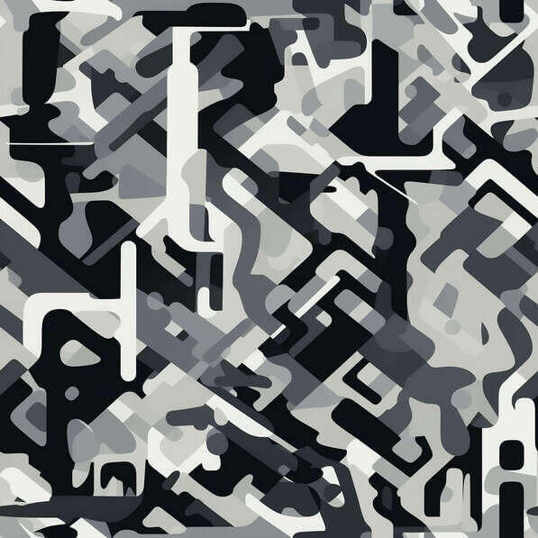 Download Black and White Camouflage Pattern for Abstract Design ...