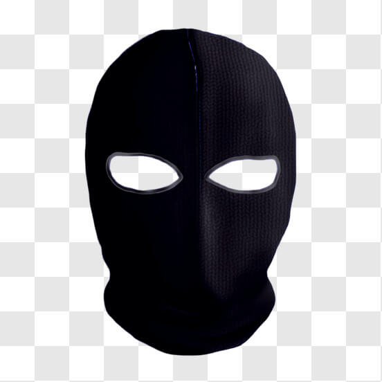 Black Ski Mask PNG - Download Free & Premium Transparent Black Ski Mask ...