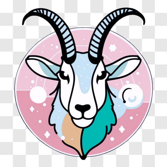 Descarga Símbolo de la cabra del signo del zodíaco Capricornio con ...