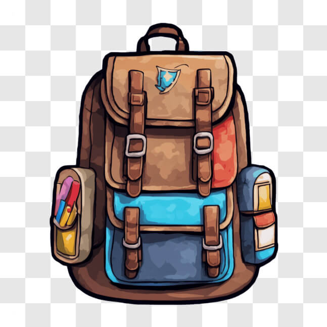 Backpack Cartoon Images - Free Download on Creative Fabrica