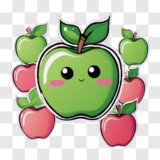 Apple Cartoon Images - Free Download on Creative Fabrica