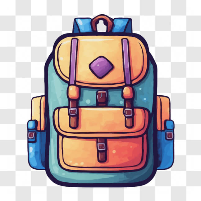 Backpack Cartoon Images - Free Download on Creative Fabrica