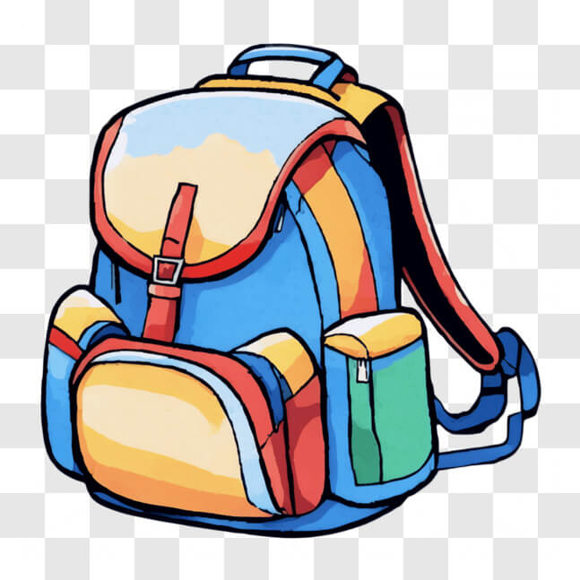 Backpack Cartoon Images - Free Download on Creative Fabrica