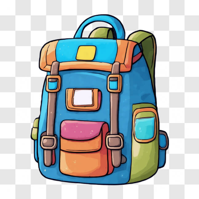 Backpack Cartoon Images - Free Download on Creative Fabrica