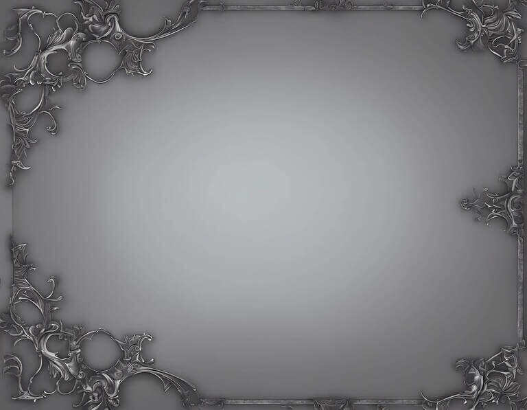 Download Ornate Dark Grey Frame for Text and Images Backgrounds Online ...