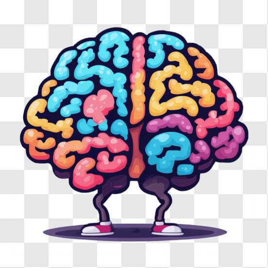 Download Colorful Cartoon Brain Educational Tool Cartoons Online ...