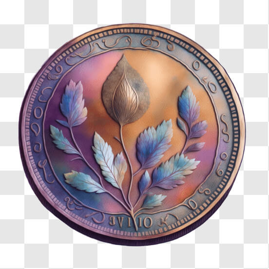 Download Colorful Australian 70th Birthday Commemorative Coin with ...