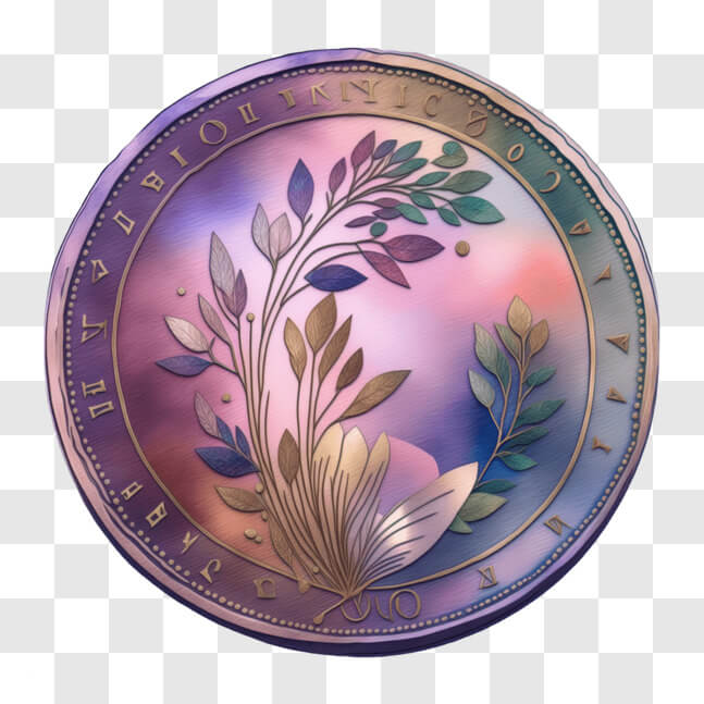 Download Colorful Australian 70th Birthday Commemorative Coin with ...