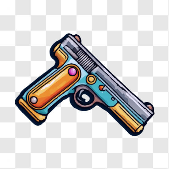 Gun Cartoon Images - Free Download on Creative Fabrica