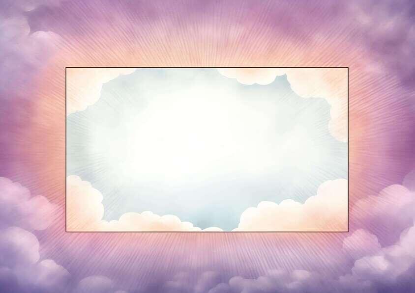 Download Empty Frame on Cloudy Background Backgrounds Online - Creative ...
