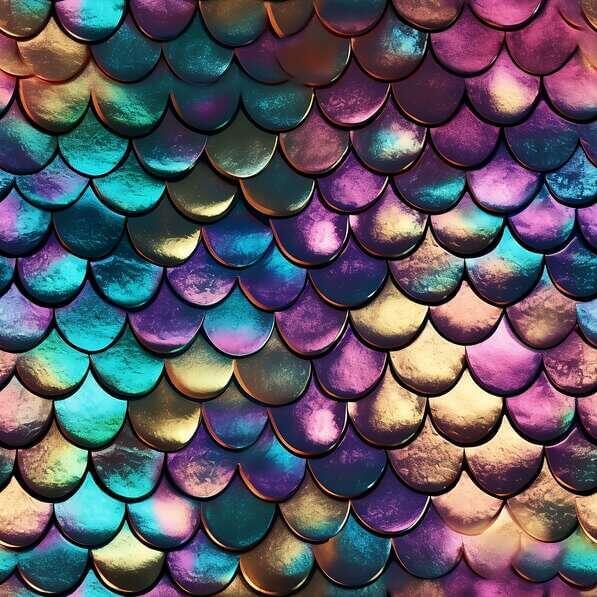 Pobierz narzędzie Kolorowy wzór łusk syreny w tle Patterns Online ...