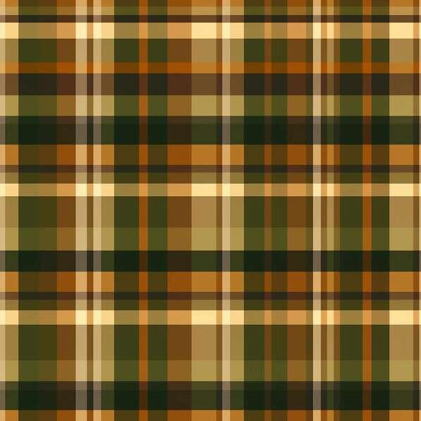 Download Custom Plaid Fabric with Green, Brown, and Beige Checkerboard ...