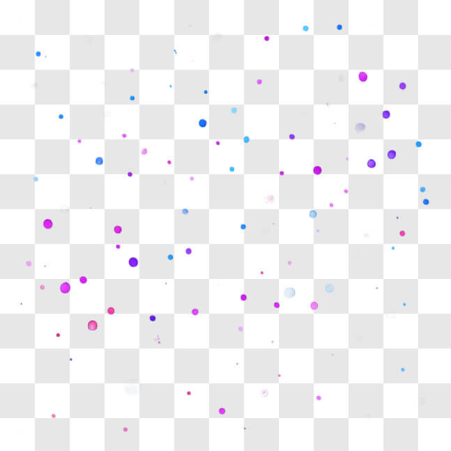 Download Colorful Dots and Stars on Black Background PNGs Online ...