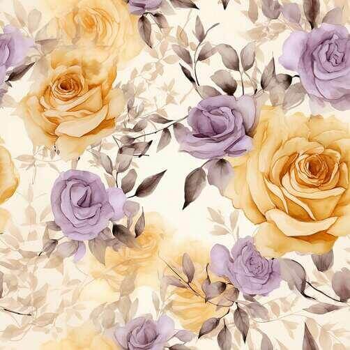 Download Colorful Floral Seamless Pattern with Roses, Carnations ...