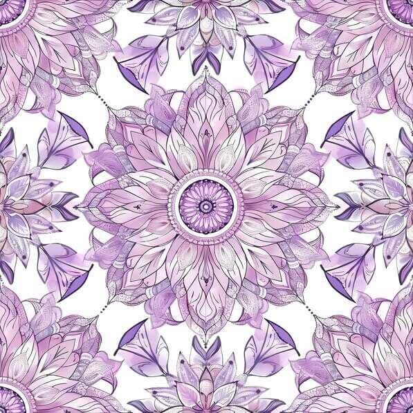 Download Purple Floral Pattern on White Background Patterns Online ...