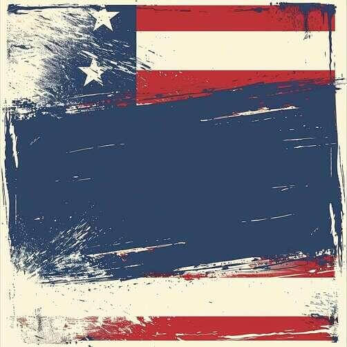 Download American Flag Grunge Background with Vintage Frame Backgrounds ...