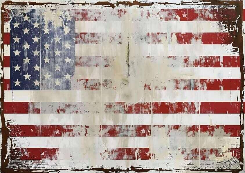 Download Vintage American Flag Wooden Frame Backgrounds Online ...