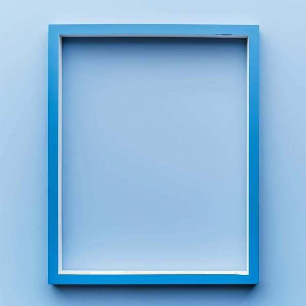 Download Blue Frame Display on Wall Backgrounds Online - Creative Fabrica