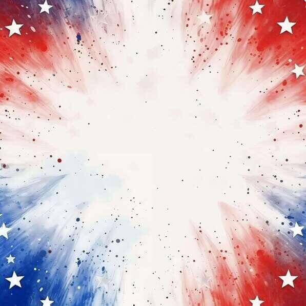 Download Patriotic Red, White, and Blue Stars Burst Background ...