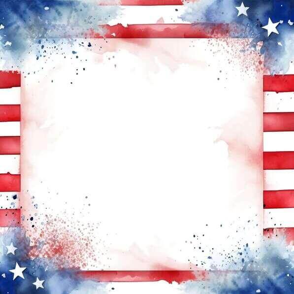 Download Patriotic American Flag Frame for 4th of July and Special ...