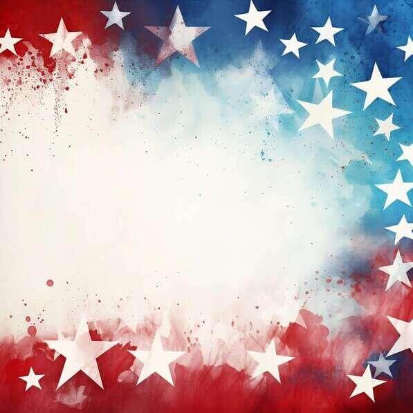 Download Patriotic Red, White, and Blue Background with Stars ...
