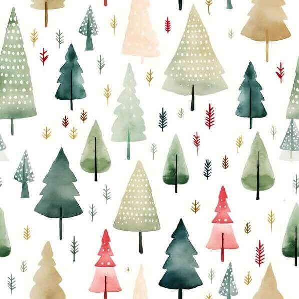 Download Colorful Tree Pattern for Holiday Home Decor Patterns Online ...