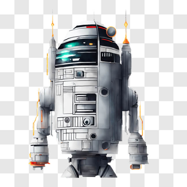 Download Star Wars R2D2 Robot Image for Education and Entertainment ...