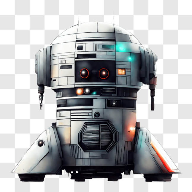 Download Abstract Image of Star Wars R2D2 Robot PNGs Online - Creative ...
