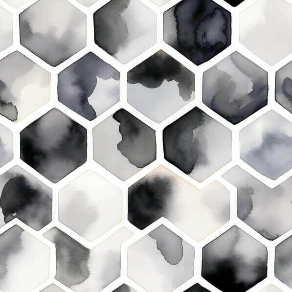 Download Seamless Watercolor Hexagon Pattern Patterns Online - Creative ...
