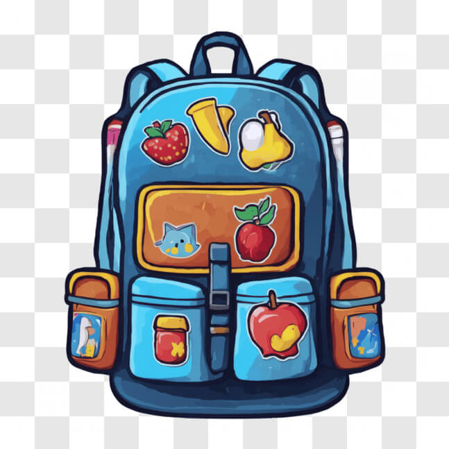Backpack Cartoon Images - Free Download on Creative Fabrica