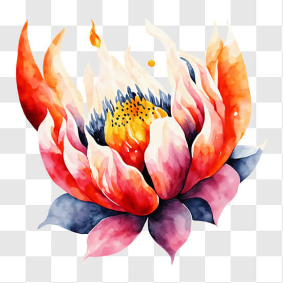 Fire Flower PNG - Download Free & Premium Transparent Fire Flower PNG ...