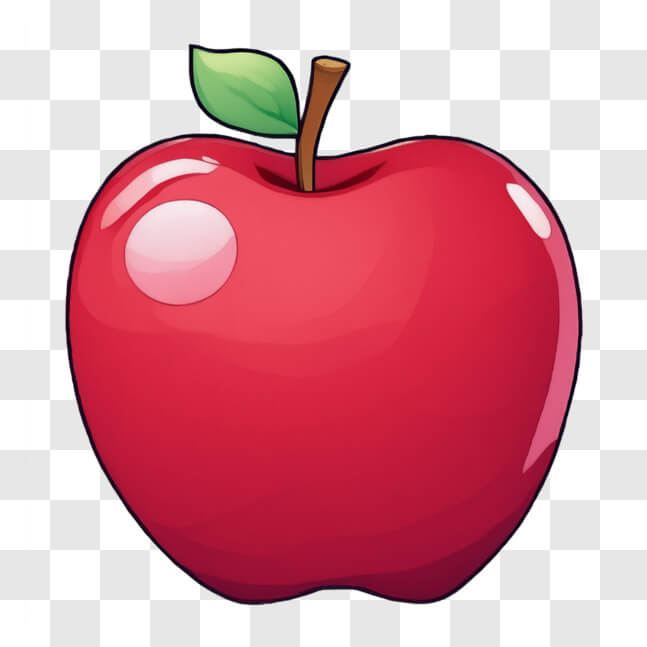 Download Red Apple Illustration Cartoons Online - Creative Fabrica