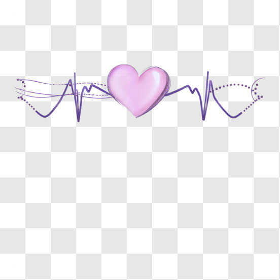 Heart Beat Line PNG - Download Free & Premium Transparent Heart Beat ...