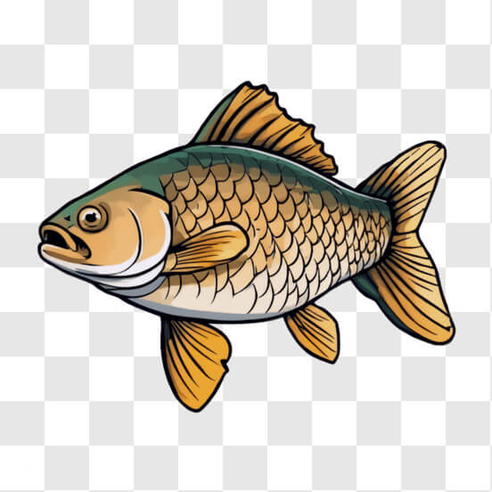 Carp Cartoon Images - Free Download on Creative Fabrica