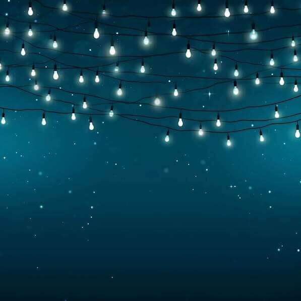 Download Dark Blue Background with String Lights Backgrounds Online ...