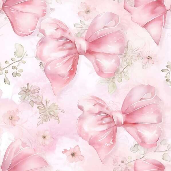Download Seamless Pink Bow Pattern for Home or Office Decor Patterns ...