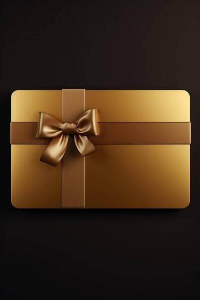 Download Gold Gift Card with Bow and Ribbon Mockups Online - Creative ...