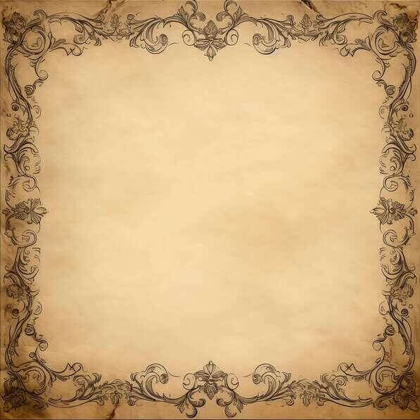 Download Vintage Ornate Frame on Old Paper Backgrounds Online ...