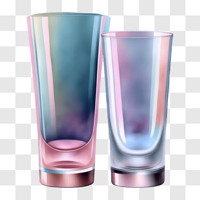 Download Empty and Filled Glass Tumblers PNGs Online - Creative Fabrica