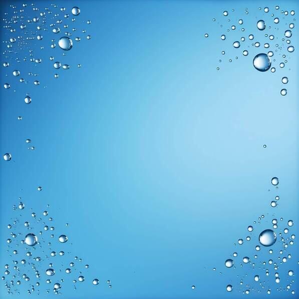 Download Blue Background with Floating Water Droplets Backgrounds ...