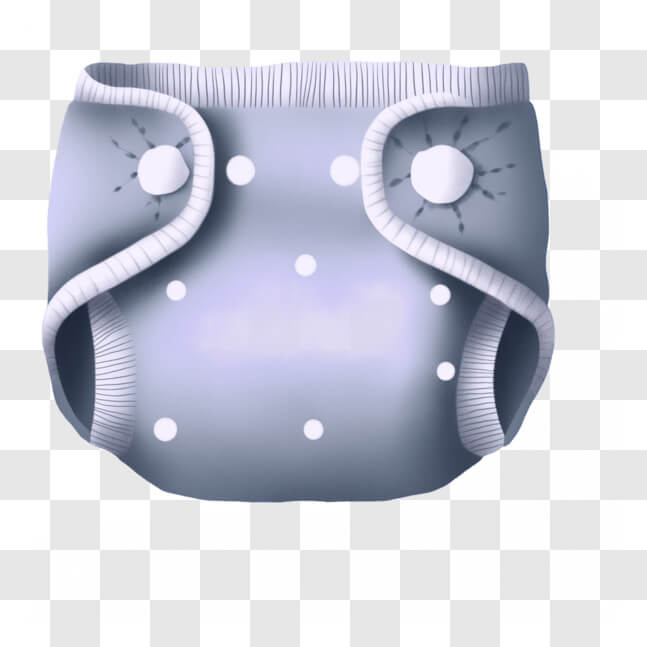 Download Blue Diaper with Dots for Infants and Toddlers PNGs Online ...