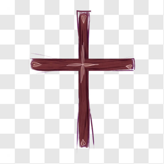 Download Purple Cross on Black Background PNGs Online - Creative Fabrica