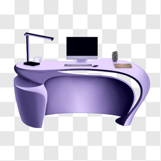 Futuristic Curved Desk PNG - Download Free & Premium Transparent ...