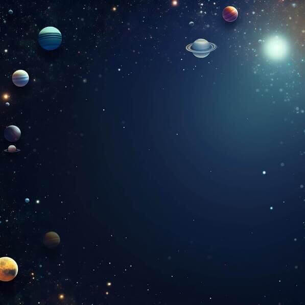Download Space Background with Surrounding Planets Backgrounds Online ...