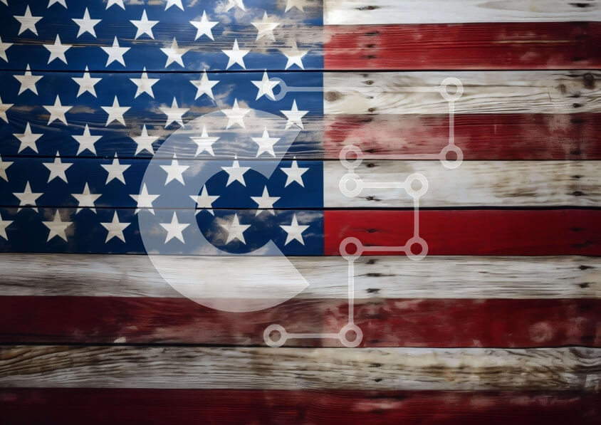 Download Aged American Flag on Wooden Plank Stockphotos Online ...
