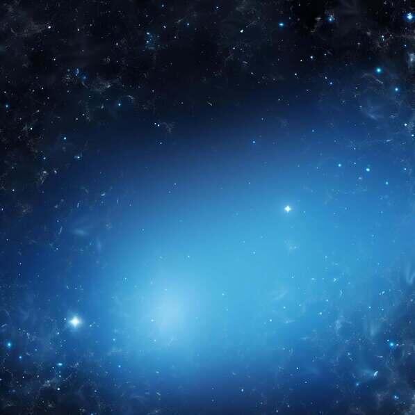 Download Blue Star in Space with Surrounding Stars Backgrounds Online ...