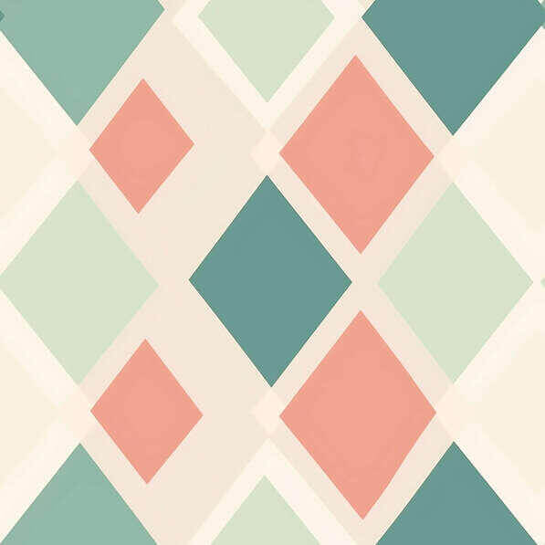 Download Green, Pink, and Peach Geometric Wallpaper Background Patterns ...