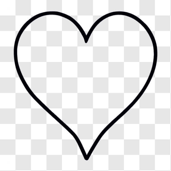 Empty Heart PNG - Download Free & Premium Transparent Empty Heart PNG ...